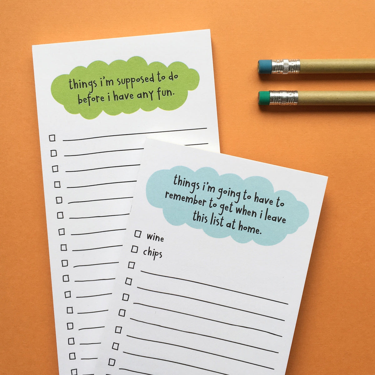 Funny To Do List Notepad – carolyndraws